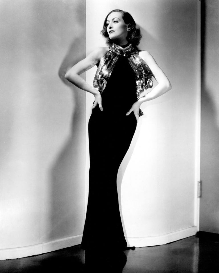 Joan Crawford screen fashion designed by Adrian, Crawford as a flapper ...
