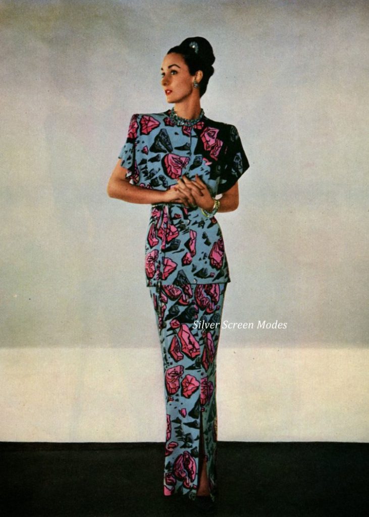 Adrian launched his Adrian LTD fashion line in 1942 after leaving MGM