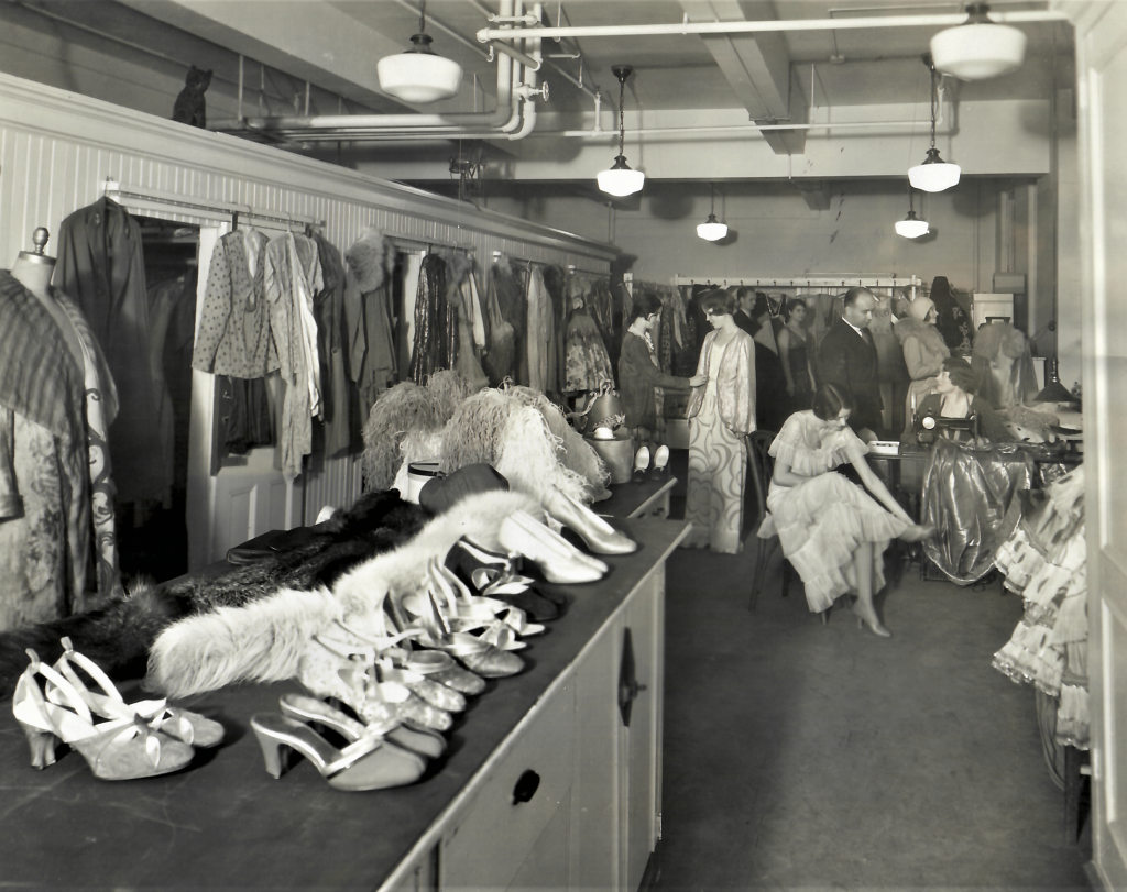 The history of Paramount's Wardrobe Dept, costume designers & Archives,